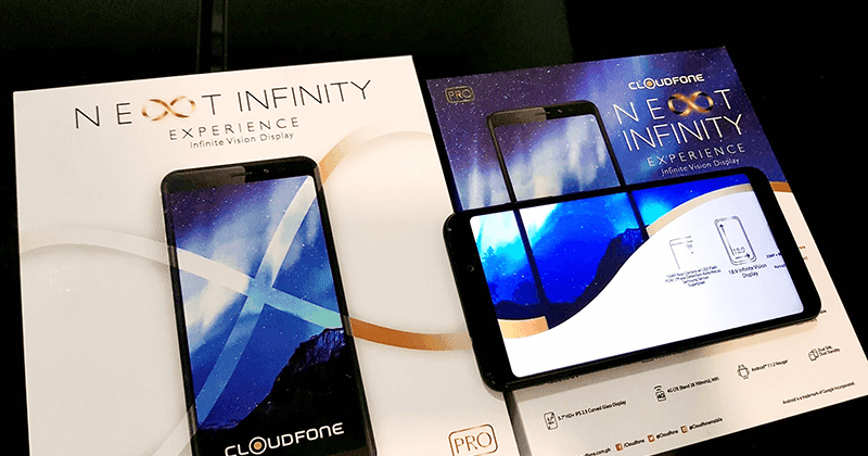 Cloudfone Teases Next Infinity Pro With Dual Selfie Cam And Infinite ...
