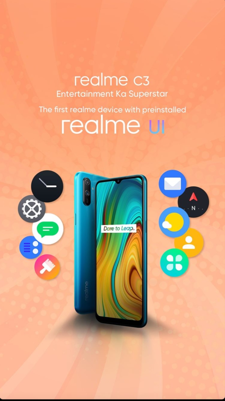 Realme C3 Full Specifications:Launch in India Next Week