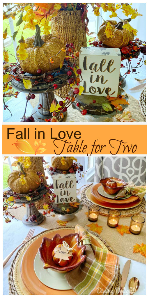Dining Delight: Fall in Love Table for Two
