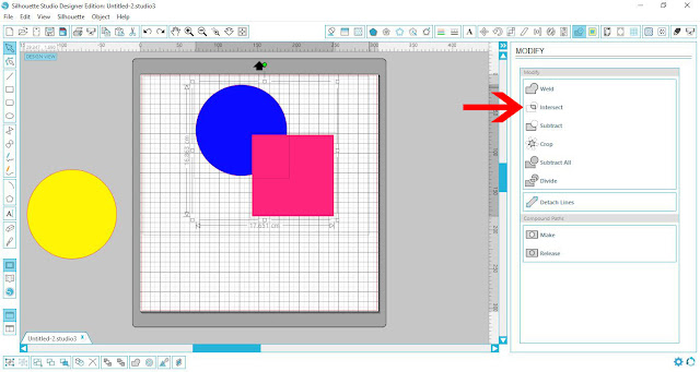 How To Use The Modify Tool In Silhouette Studio | Design Bundles