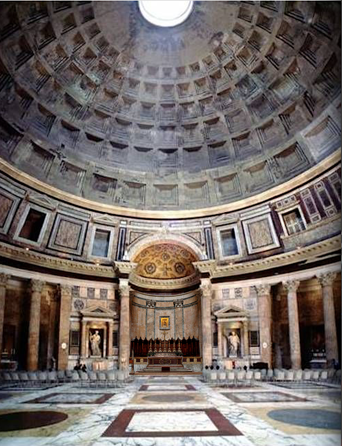 Lessons in Liturgical Arrangement Found in the Pantheon ~ Liturgical ...