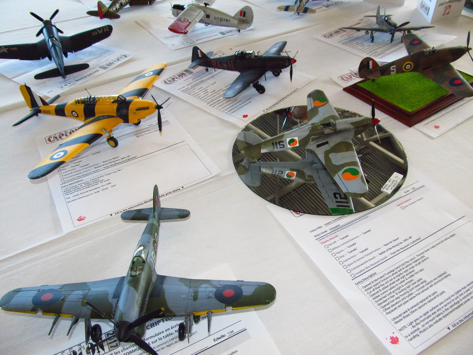 IPMS Ottawa - Monthly Plastic Model Contests: CAPCON 2017 - AIRCRAFT