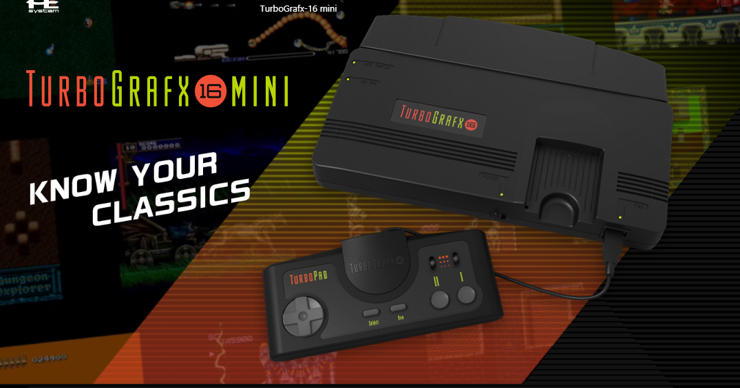 TurboGrafx-16 Mini é anunciado pela Konami - GameBlast