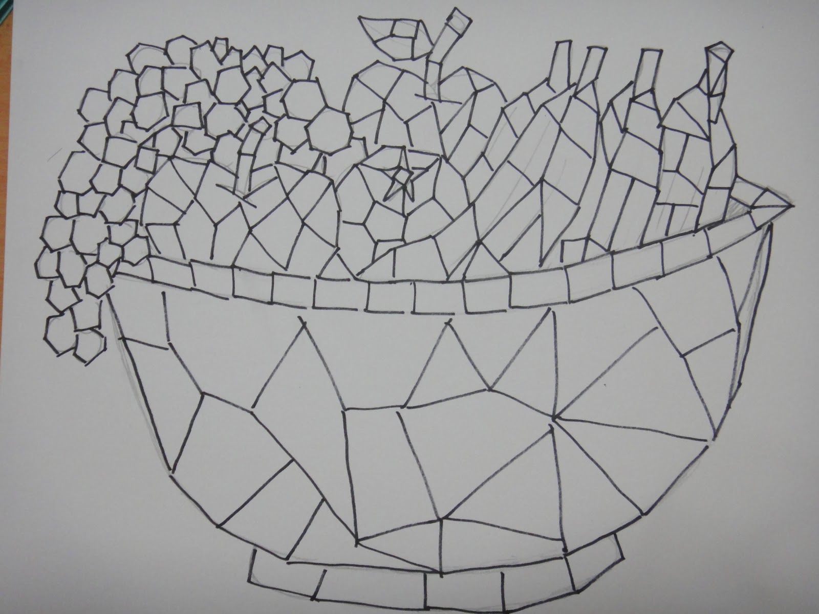 Young Artists At Work: P5 & P6 Cubism