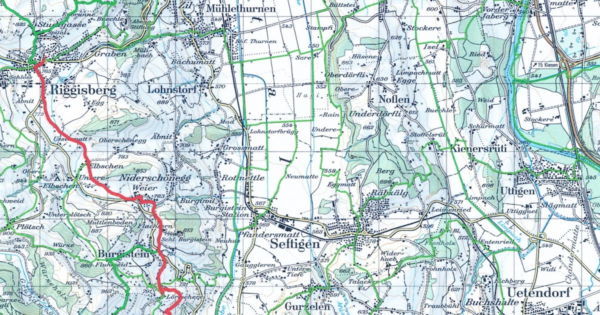 Wanderlust: Riggisberg – Wattenwil – Amsoldingen, 7.4.2016