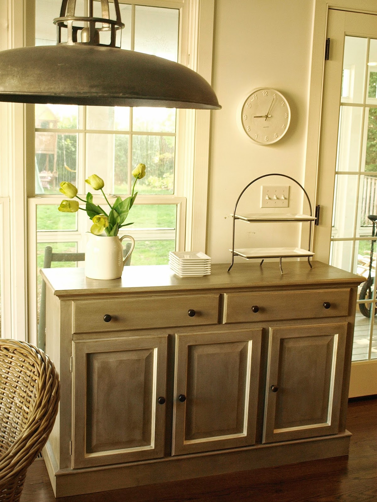 Ashley Buffet in French Linen