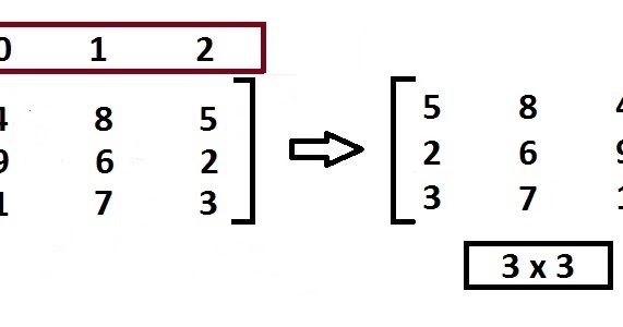 Mirror Image of a Matrix