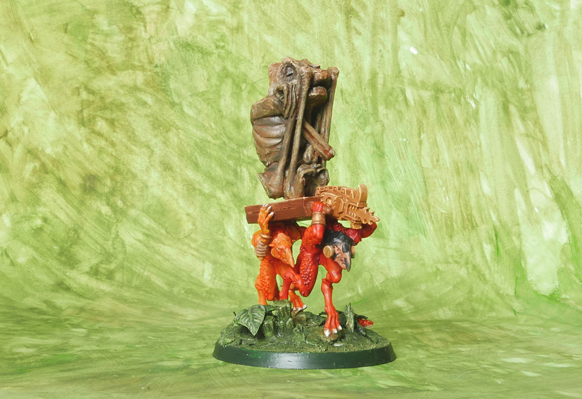 Hekatoncheires: AoS Relic Lizardmen Part 11: Slann Mage Priest complete