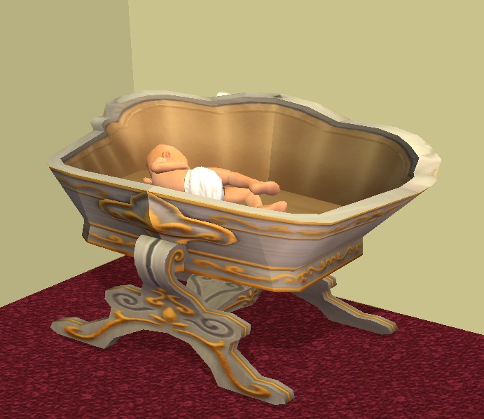 TheNinthWaveSims: The Sims 2 - The Sims 4 Vampires Ancient Bassinet ...