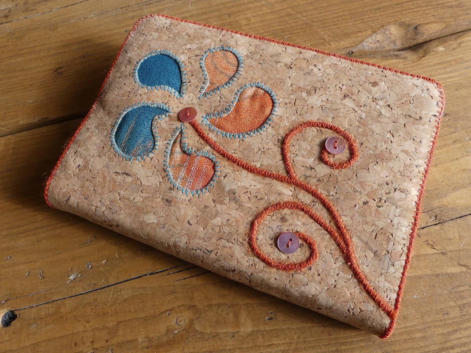 Somerset Stitch: Quick Stitch - Cork Appliqued Book Cover