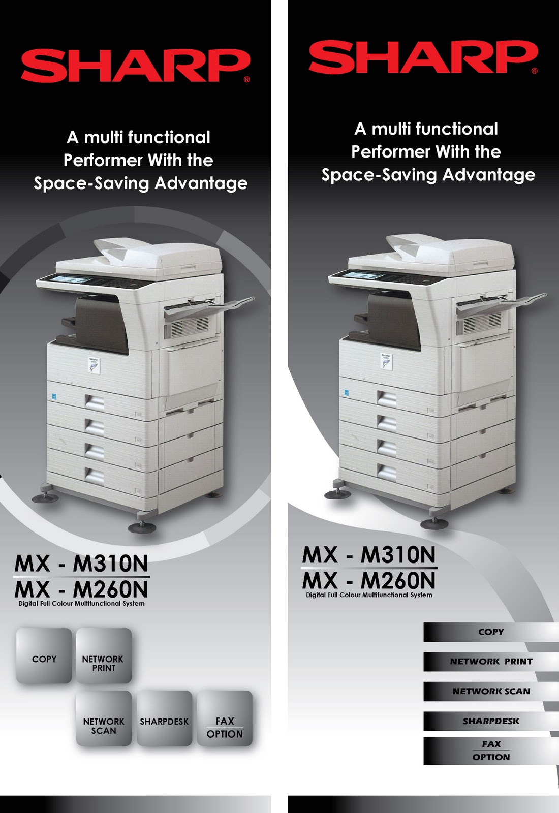 allyartist: Banner : SHARP (copier machines)