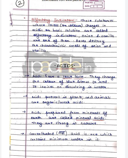 CBSC Class 10 science notes padle.in