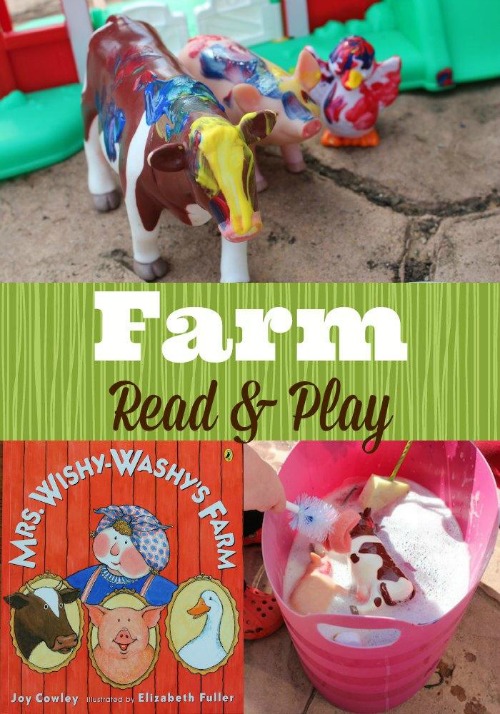 Fun Farm Activity for Preschoolers Inspired by Mrs. Wishy Washy's Farm ...