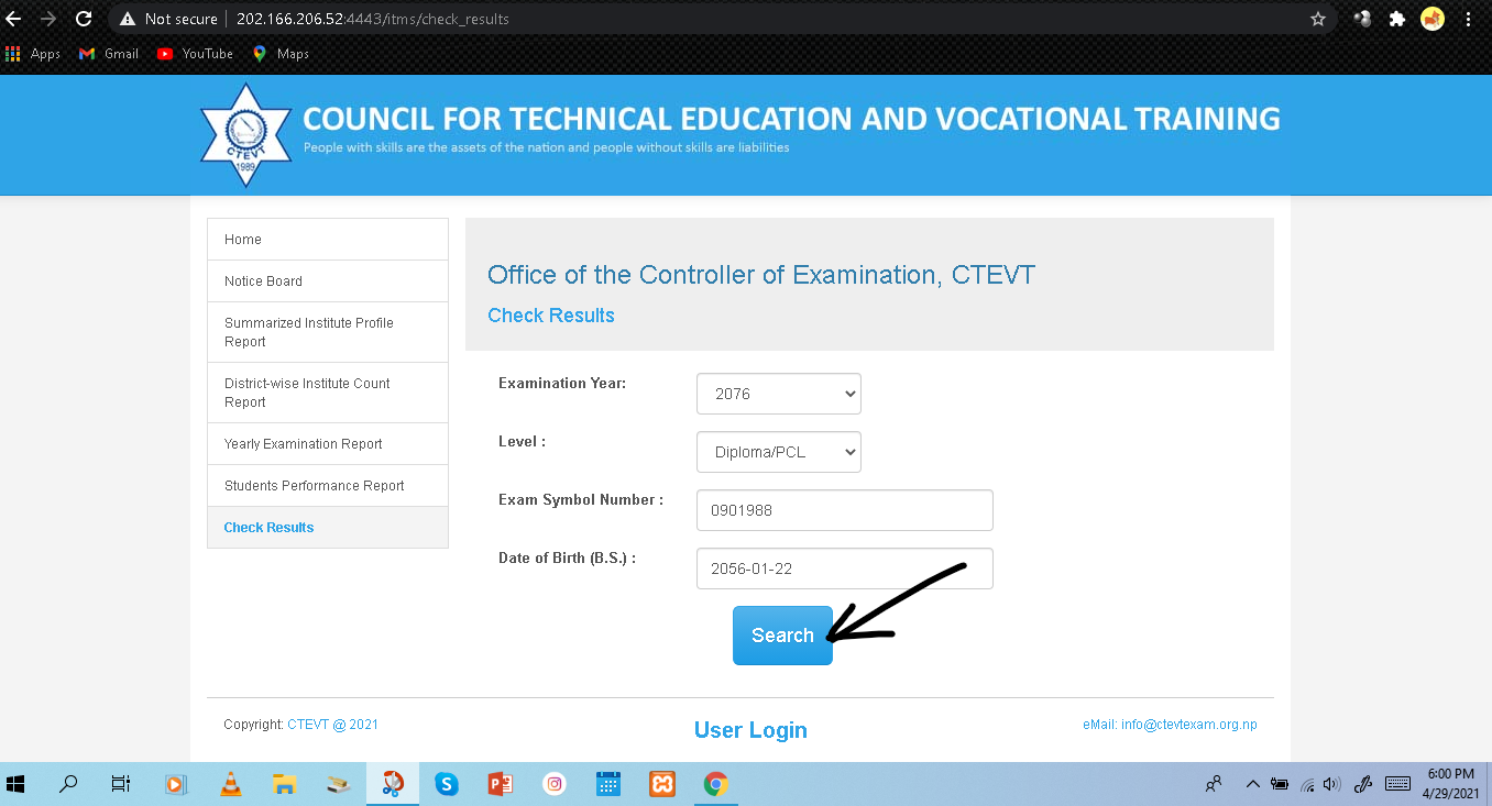 Learn All In Nepali: In Learn All In Nepali steps for checking CTEVT ...