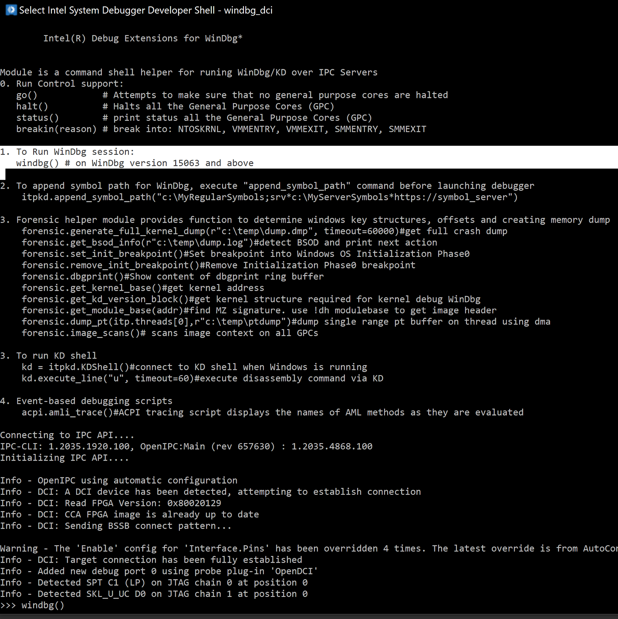 Satoshis Note Debugging System With Dci And Windbg