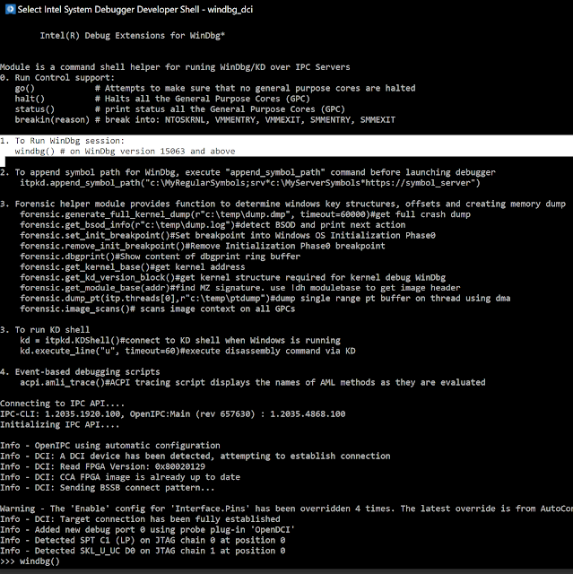 Satoshi's note: Debugging System with DCI and Windbg