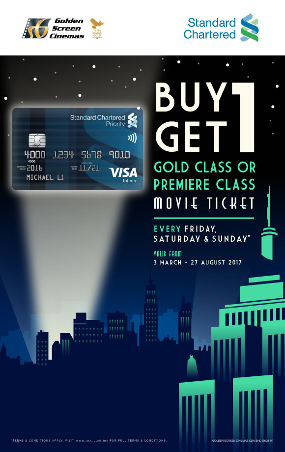 GSC 戏票买一送一特别优惠！每个星期五至星期日！ - Leesharing