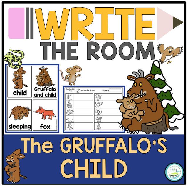 THE GRUFFALO'S CHILD WRITE THE ROOM ~ Book Units by Lynn