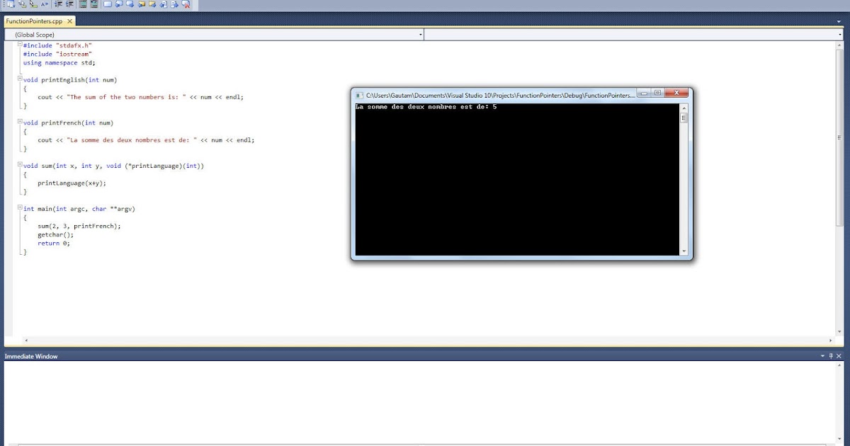 Technology, Life and Me - Gautam: Passing Functions To Functions In C++ ... Technology, Life and Me - Gautam: Passing Functions To Functions In C++ ...