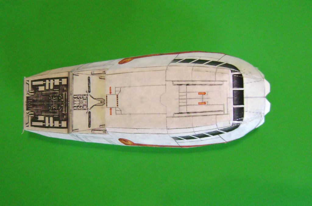 MTK's Card Craft: NBSG Colonial Shuttle Large scale