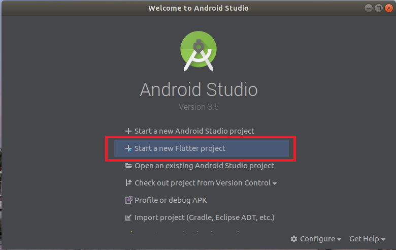 Step-by-Step Guide to create a new flutter project using Android Studio