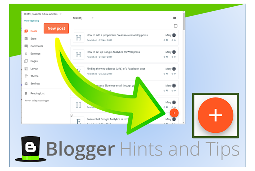 How to make a new blog post in the 2020 version of Blogger | Blogger ...