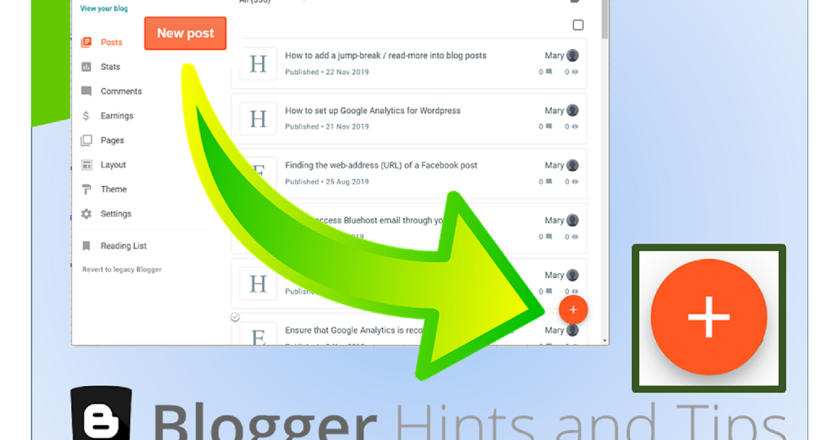 How to make a new blog post in the 2020 version of Blogger | Blogger ...