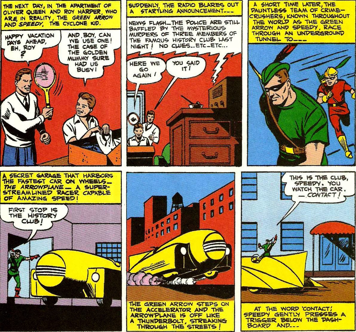 Green Arrow (Oliver Queen) | Cronología - ComicZine