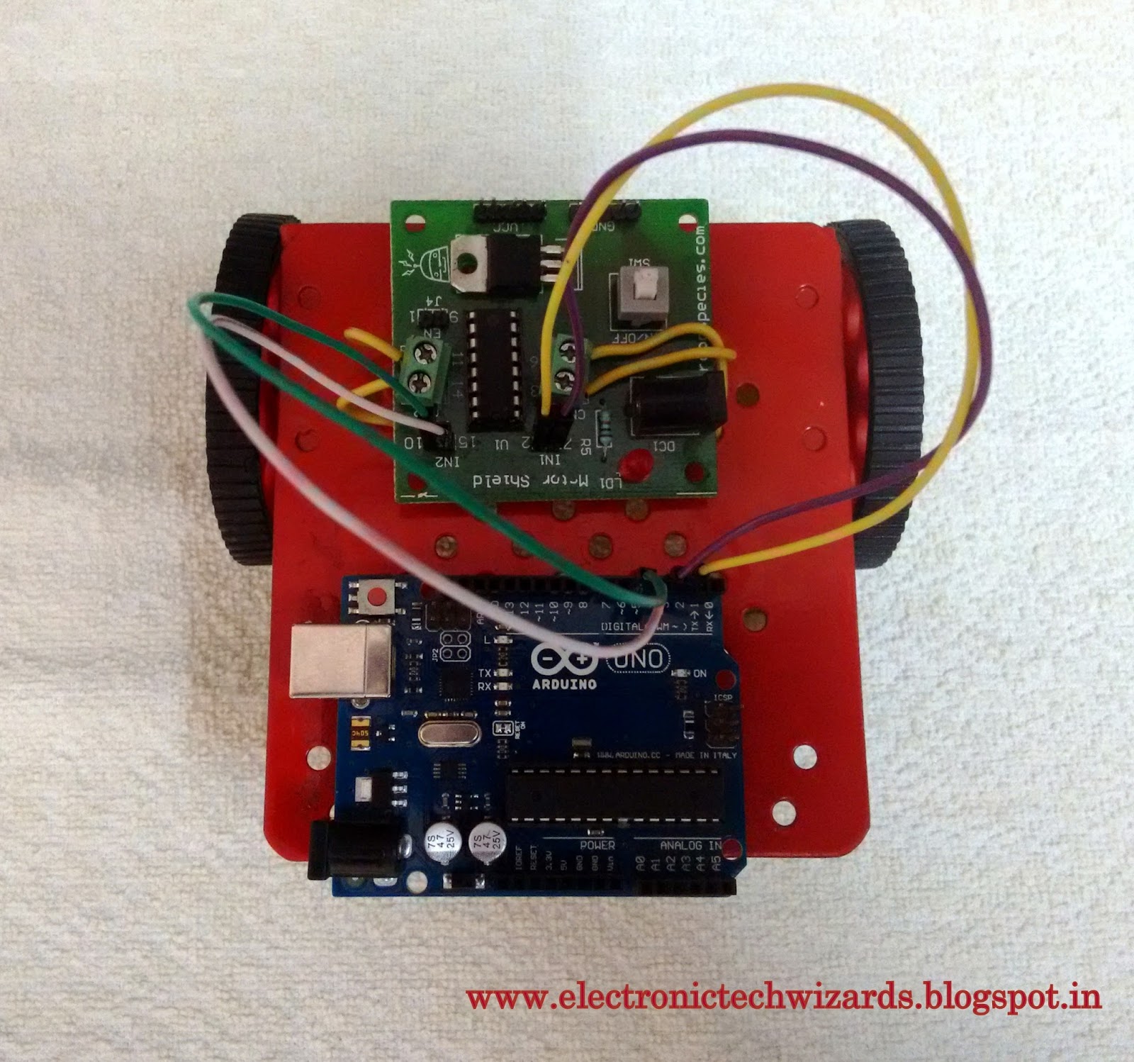 ElectronicTechWizards: Obstacle avoiding Robot using Arduino ElectronicTechWizards: Obstacle avoiding Robot using Arduino