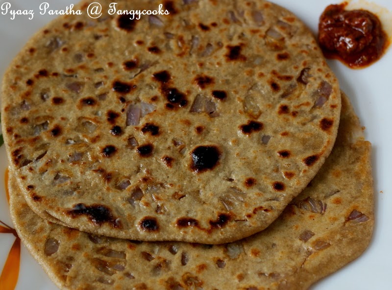 CONCOCTIONS OF A COOKAHOLIC !!!: Pyaaz/Pyaz Paratha/Onion Paratha