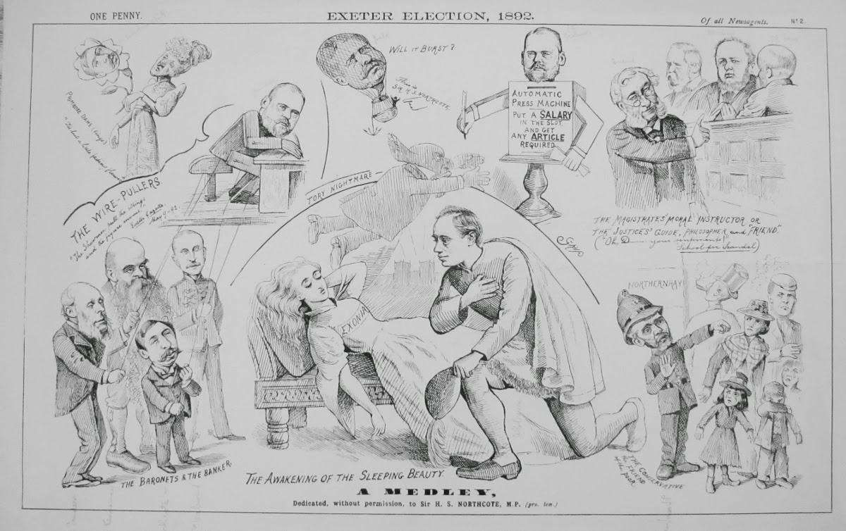 Exeter Working Papers in Book History: Election ephemera: cartoons