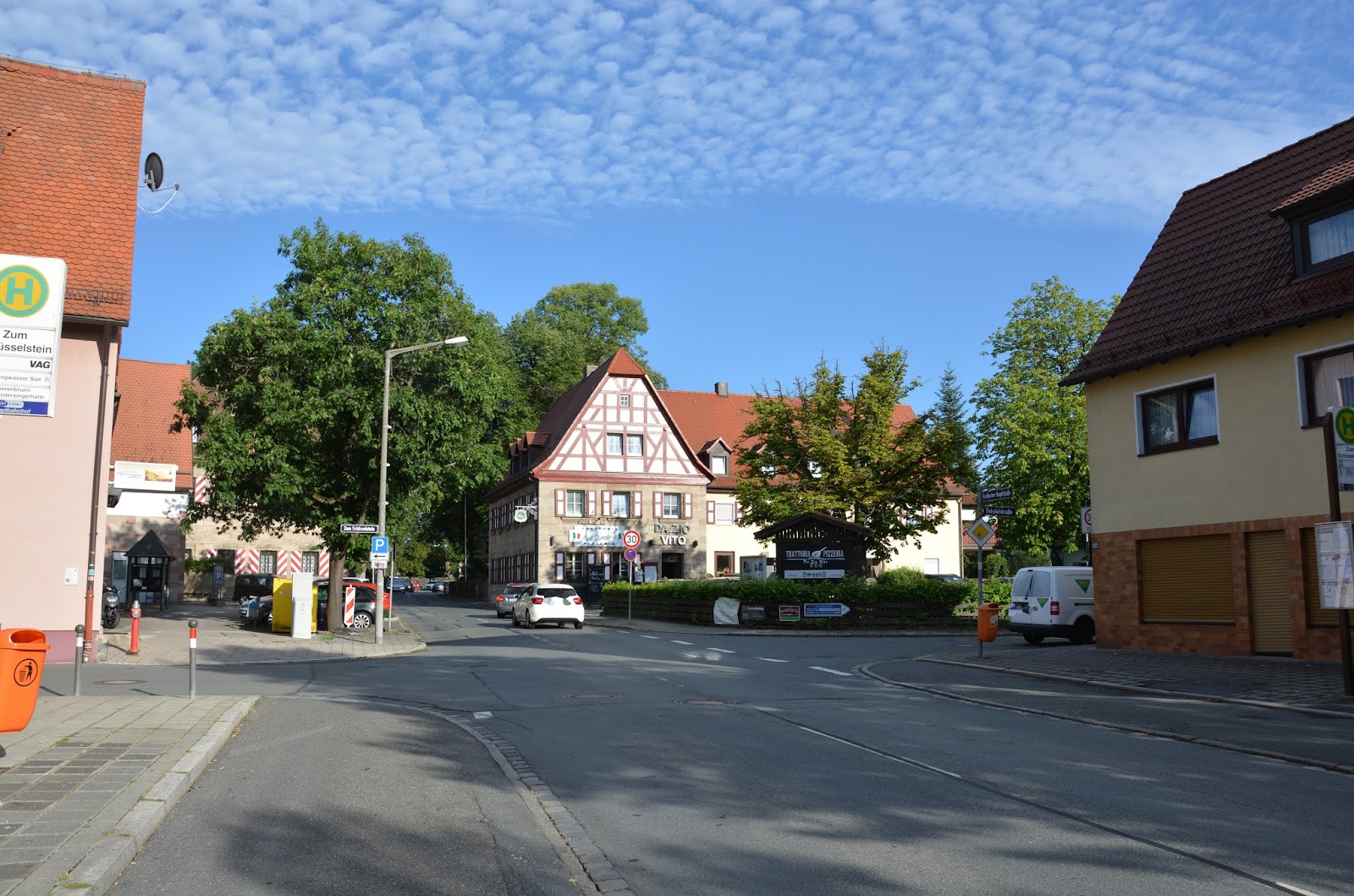 Nürnberginfo: Der alte Ortskern von Fischbach