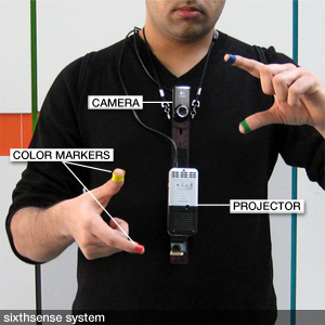 Taste of Future in Present !: SIXTH SENSE Technology by Pranav Mistry