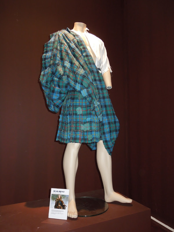 Christopher Lambert's Highlander costume on display... | Hollywood ...