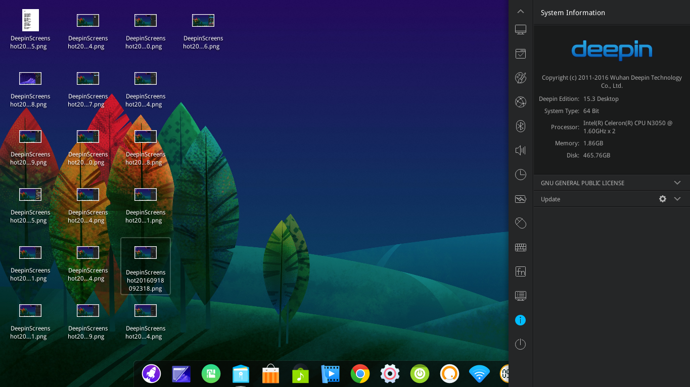 bee2wolf: Review of Deepin Linux 15.3 through screenshots