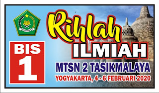 Contoh Desain Banner Wisata untuk dipasang di Bus - KARYAKU