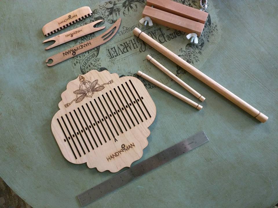 She's just a girl who creates...: Handmade Backstrap Loom Kits