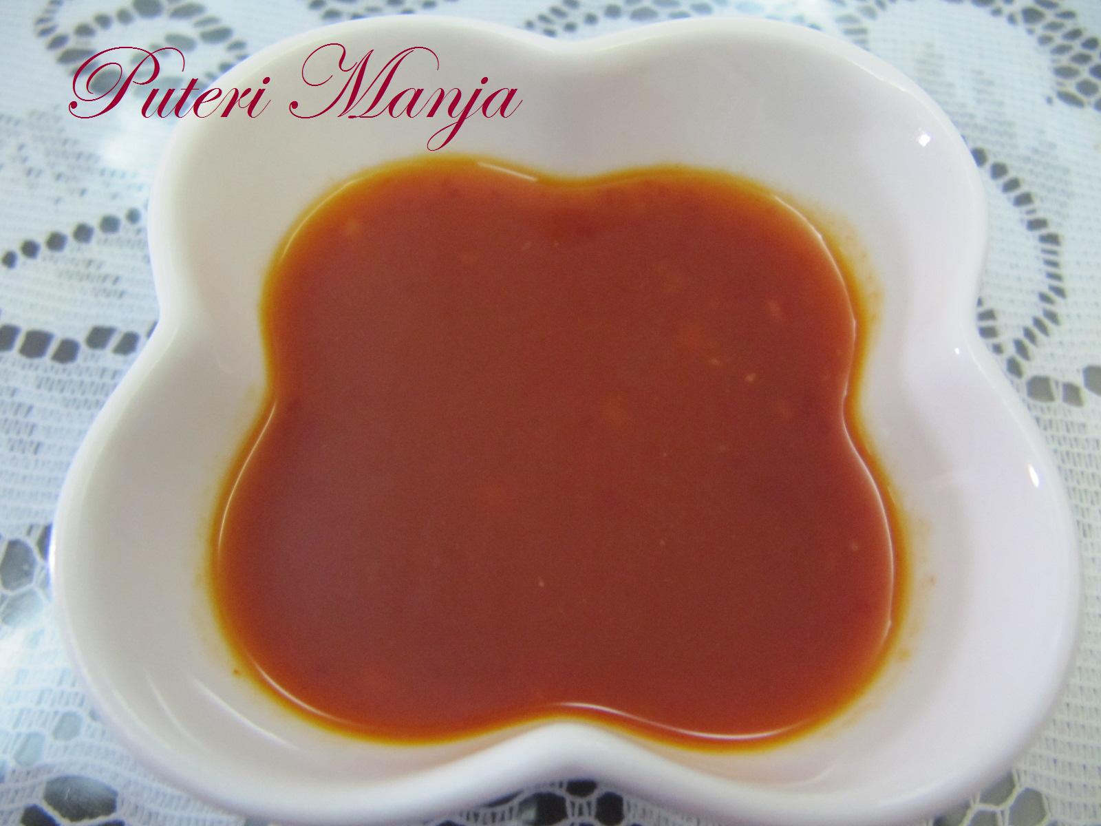 RASA-RASA SELERA PUTERI MANJA: HOMEMADE SOS CILI & POPIAH GORENG