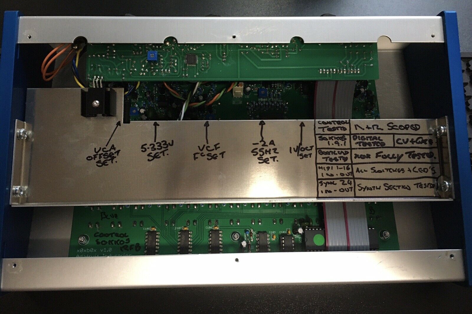 MATRIXSYNTH: XoXBoX built by Andy Pledger