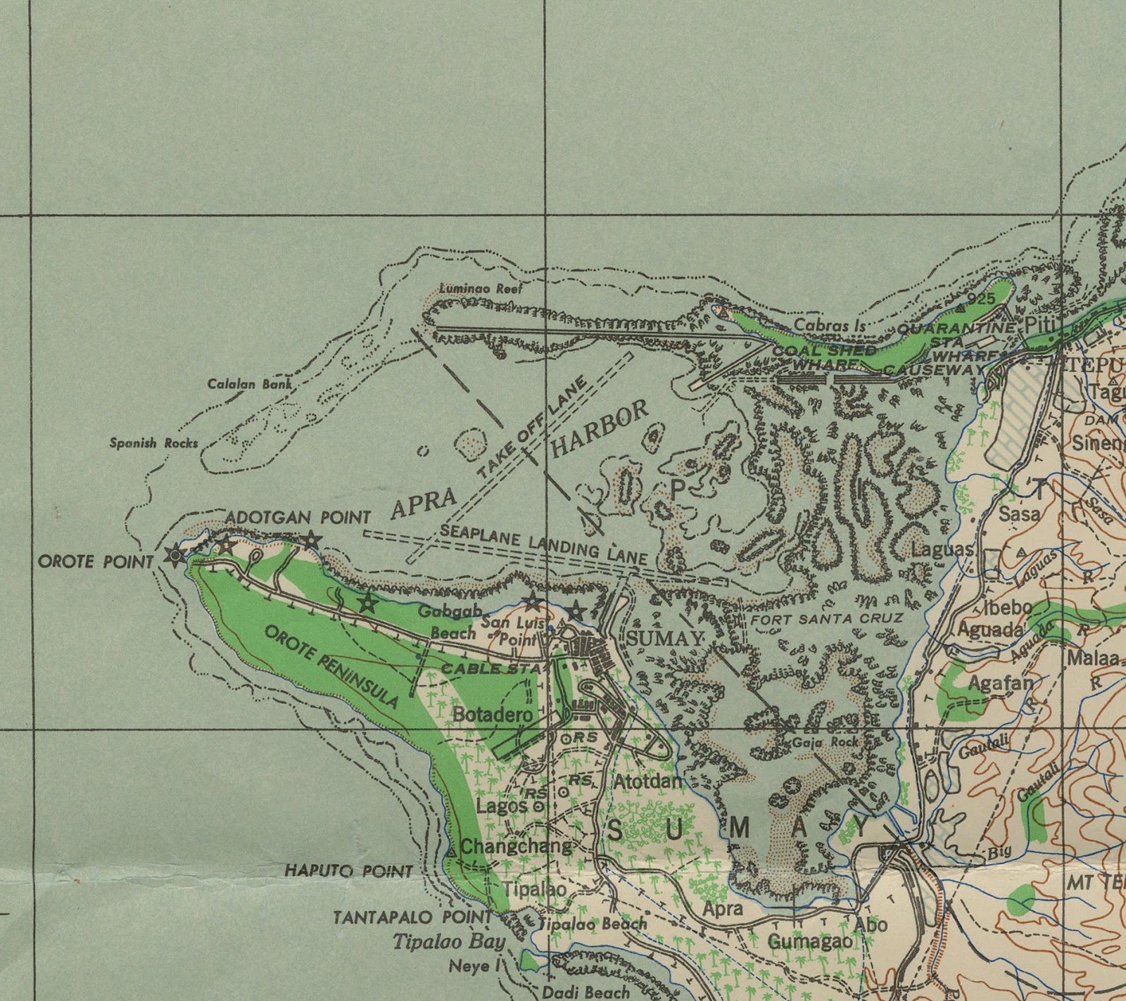 GIS Research and Map Collection: Maps of Guam Available from Ball State ...