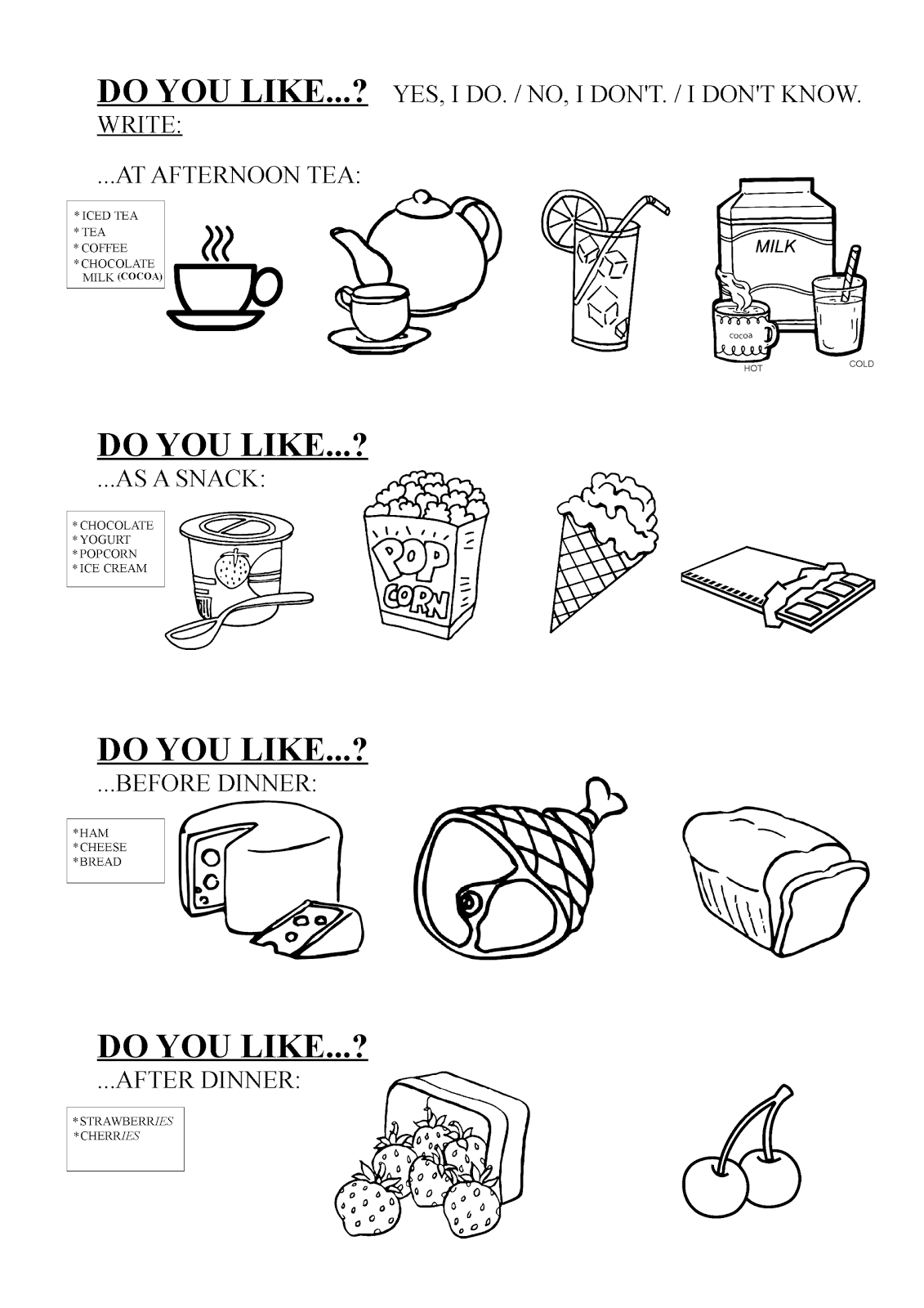 Páginas para colorear originales Original coloring pages: LIKE AND DON ...