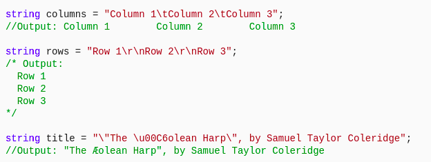Emanuel Goette, alias Crespo: String en C#