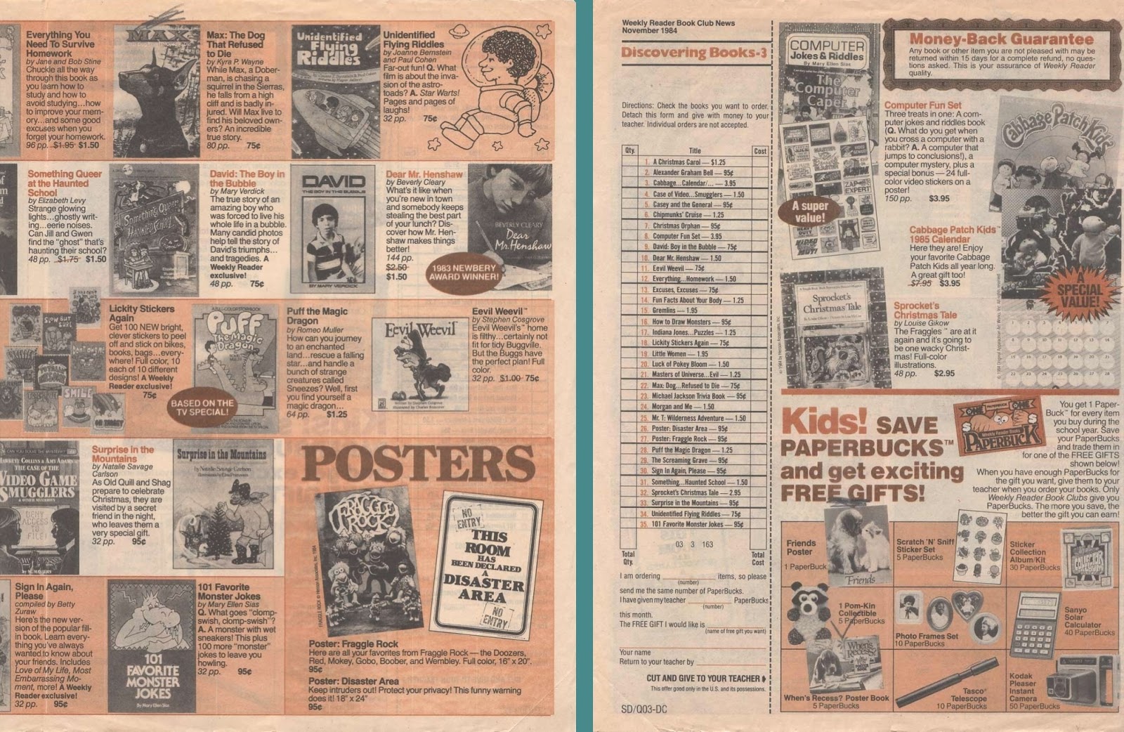 Neon Rocketship: The Weekly Reader Book Club