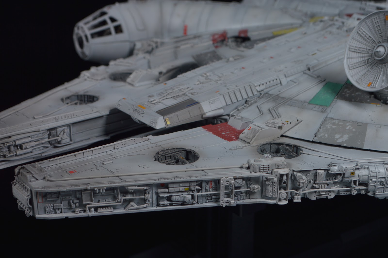 Painted and Complete Perfect Grade Millennium Falcon