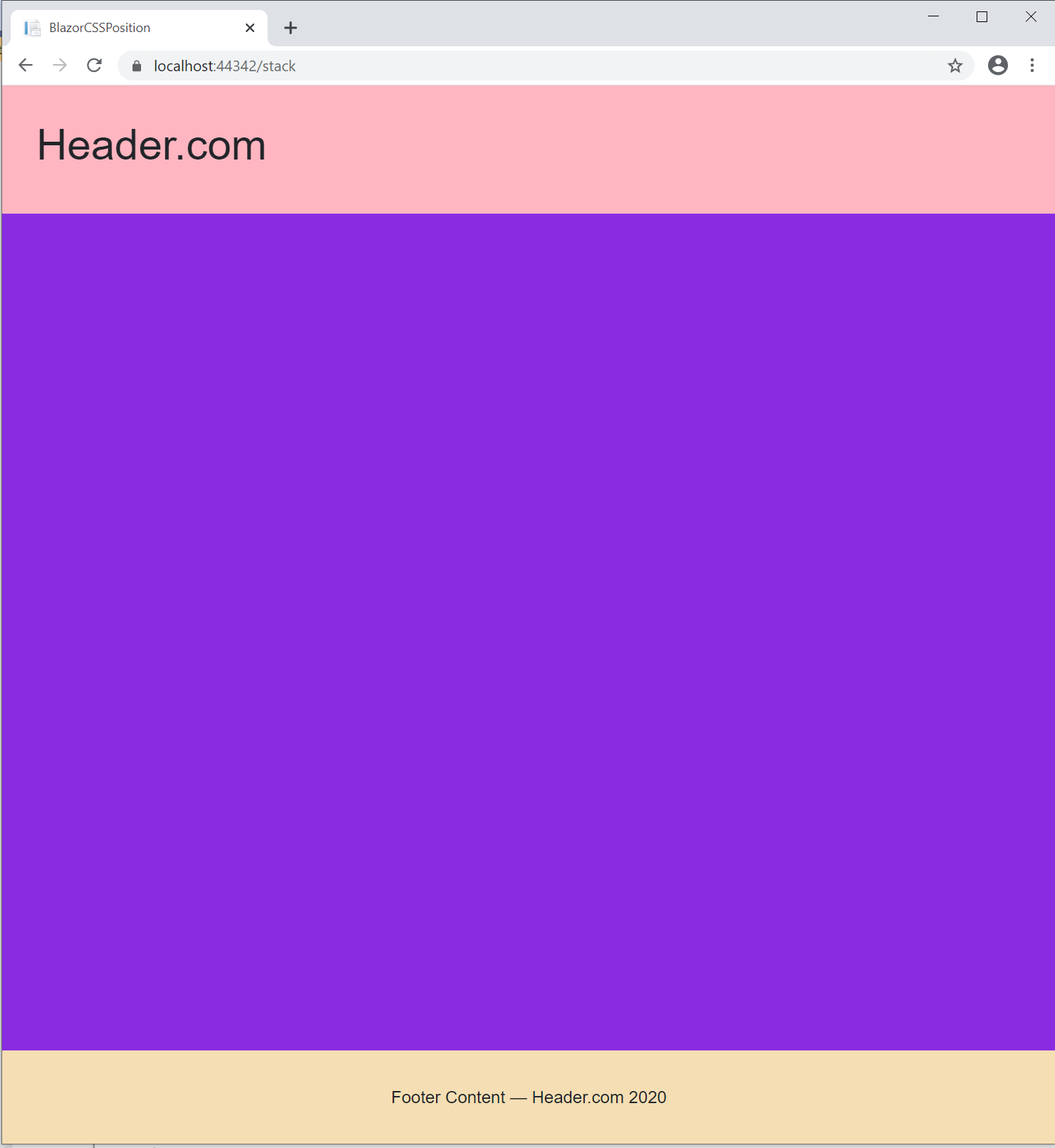 1 Line CSS Positioning Blazor Style 1 Line CSS Positioning Blazor Style