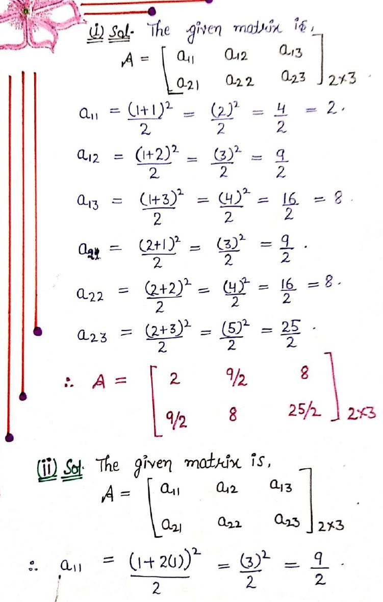 CH 3 - Matrices - Plus Two