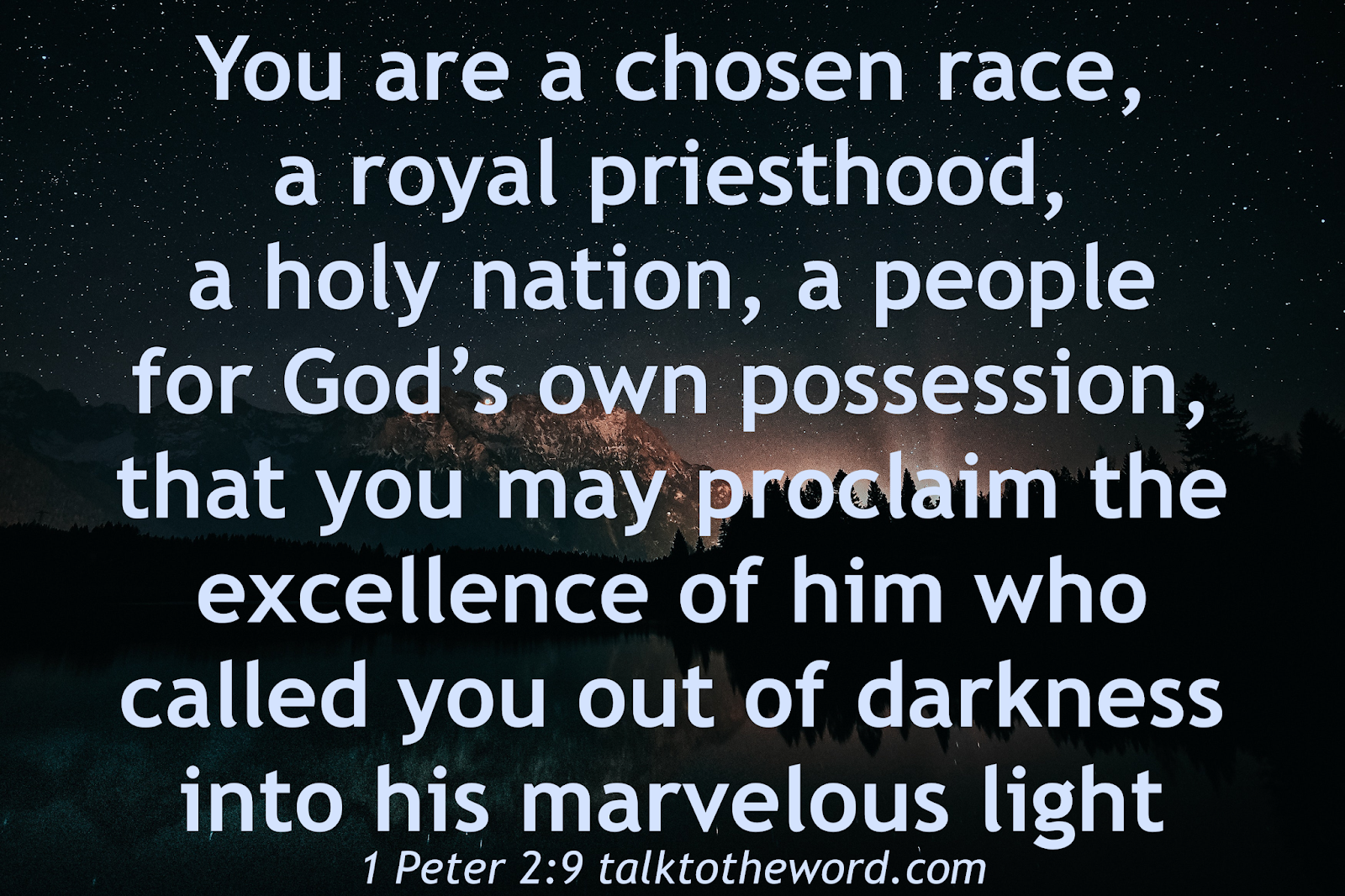 1 Peter 2 9 10
