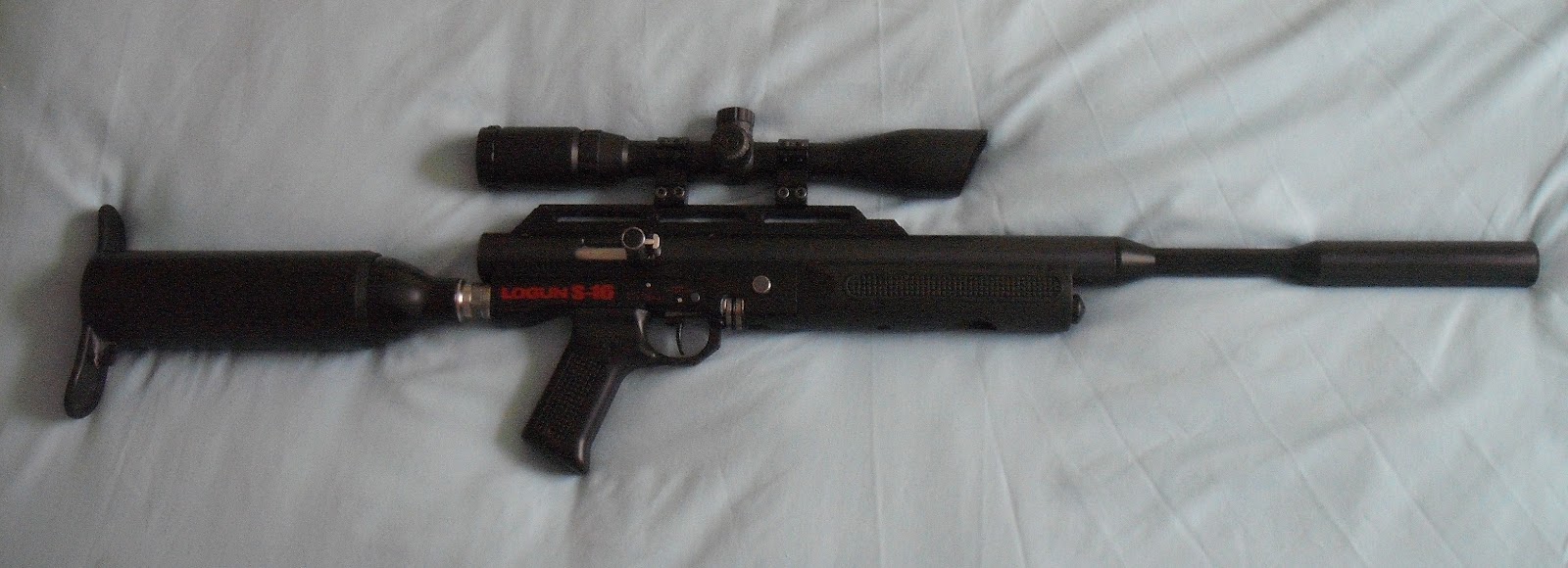 AIR RIFLES AND SHOOTING: LOGUN S16 .22