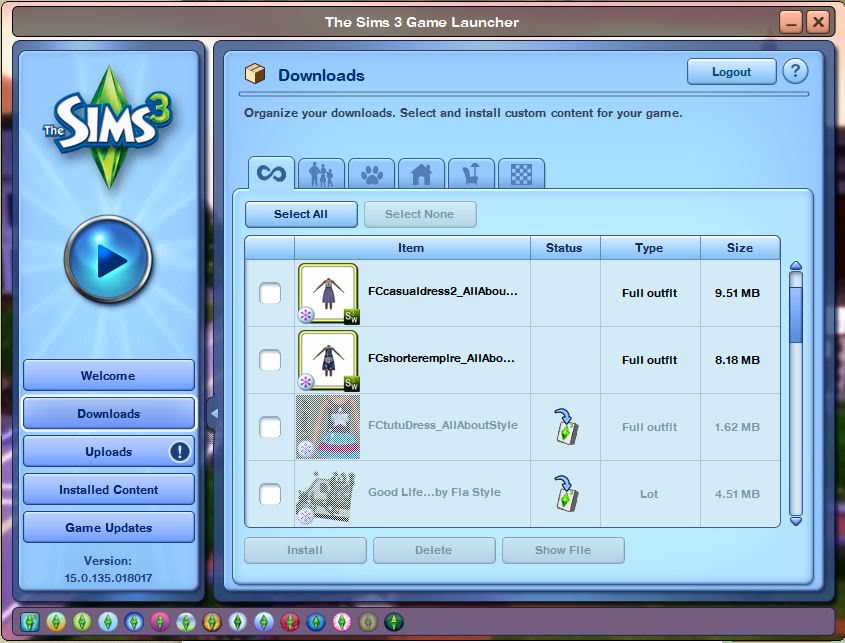 Los Sims de Ana: Uninstalling Sims3Pack Files