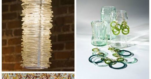 Fab: Upcycled glass at the One of Kind | the ReFab Diaries